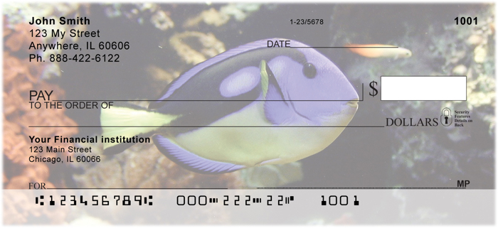 Tropical Fish Personal Checks