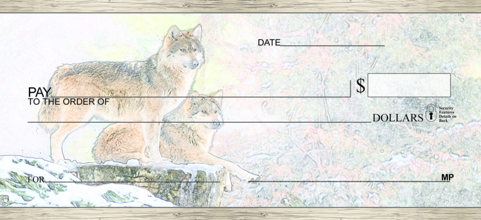 North American Wildlife Personal Checks
