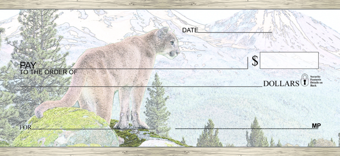 North American Wildlife Personal Checks